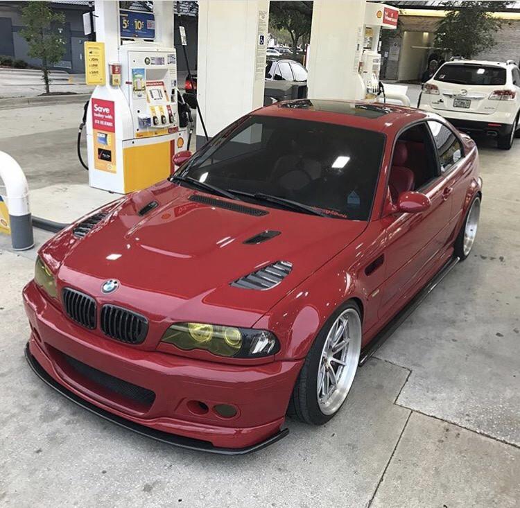 BMW 2001-06 E46 M3 HRTG Front lip with optional CF Splitter